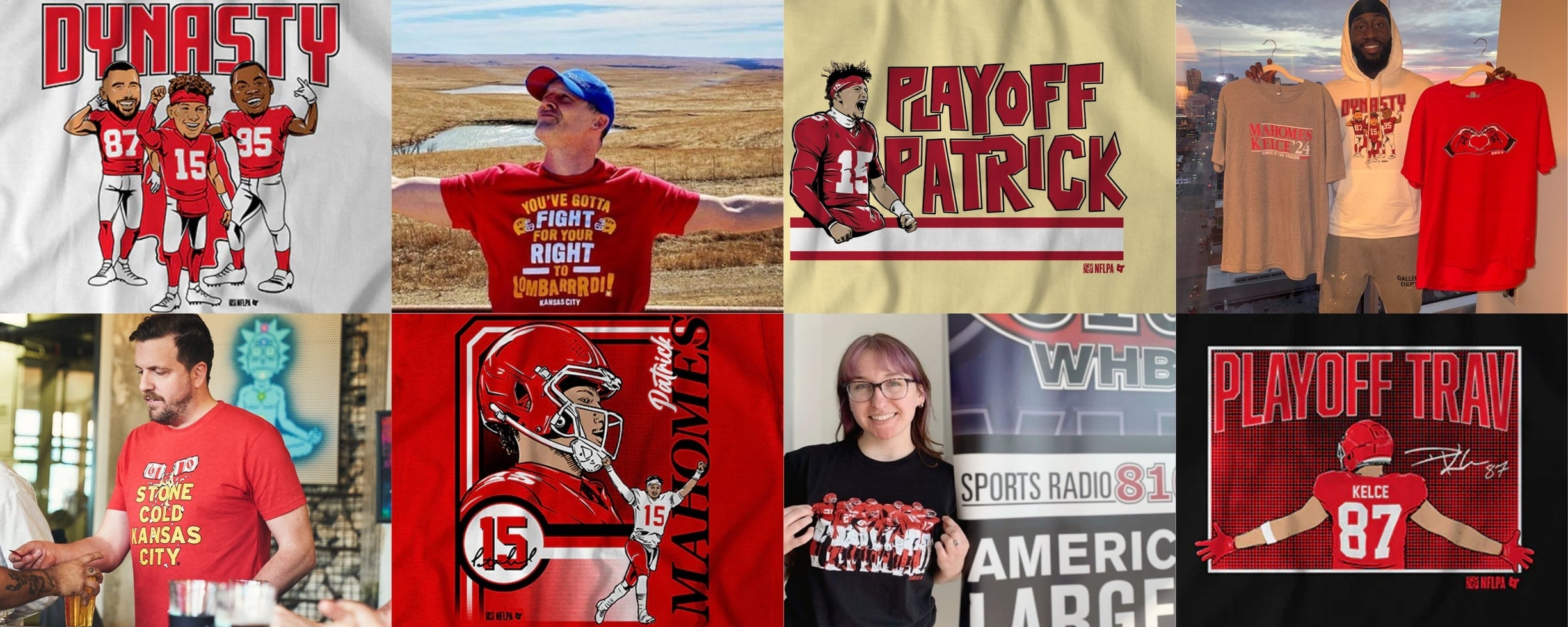 Kansas City Football Shirts, Apparel - NFLPA Licensed - BreakingT