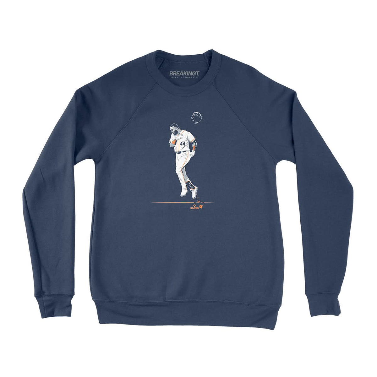 Yordan Álvarez: Superstar Pose Crewneck Sweatshirt - MLBPA Licensed ...