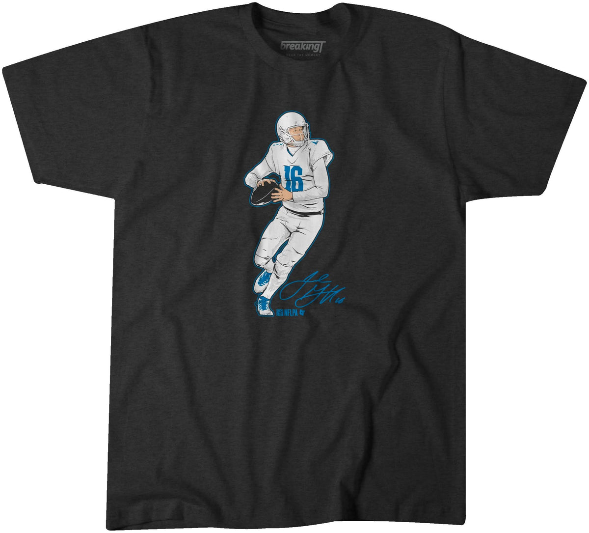 Jared Goff Superstar Pose - NFLPA Licensed - BreakingT
