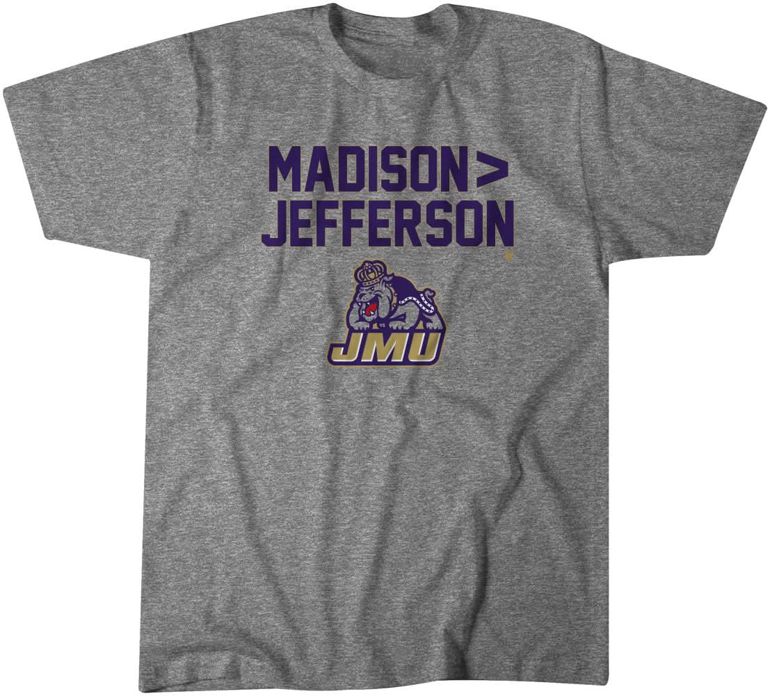 JMU Football Madison > Jefferson - James Madison University - BreakingT