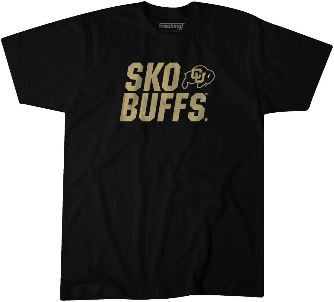 Colorado Football: Sko Buffs Shirt + Hoodie - CU Licensed - BreakingT