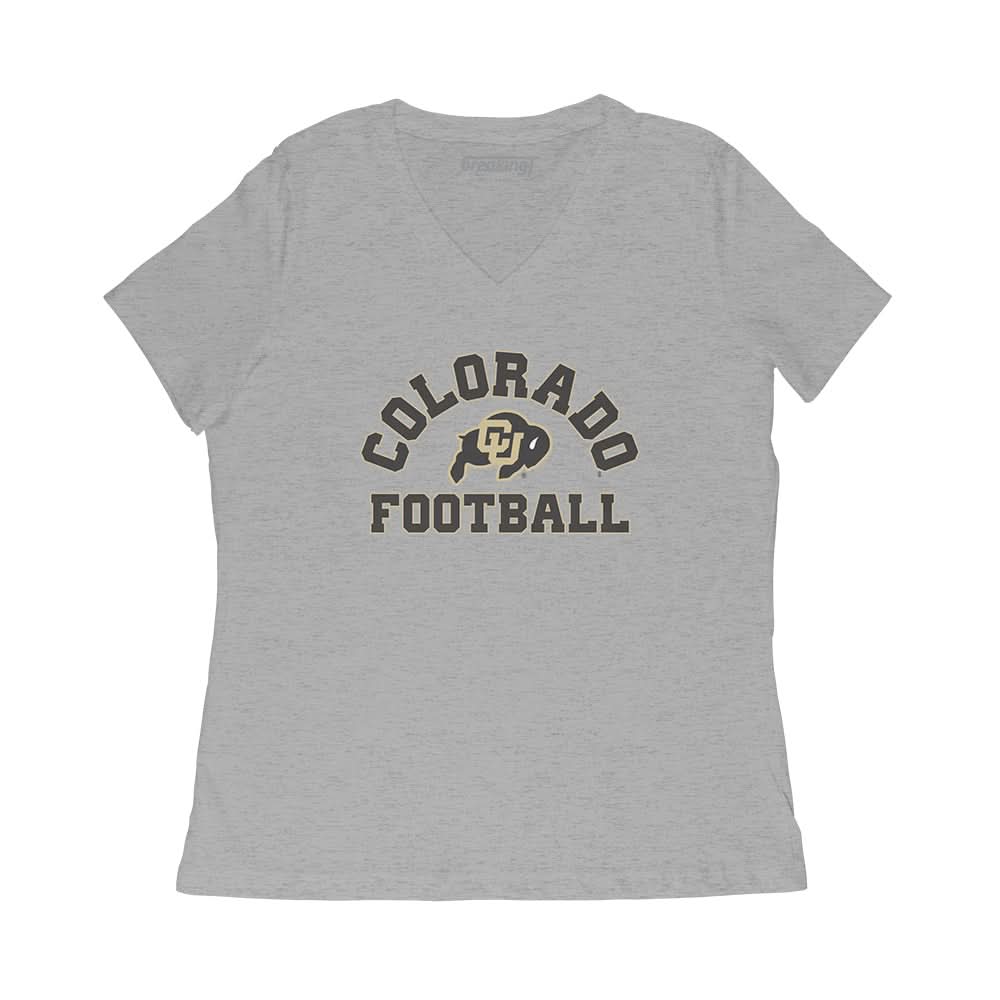 Colorado Football Logo Shirt + Hoodie - CU Licensed - BreakingT