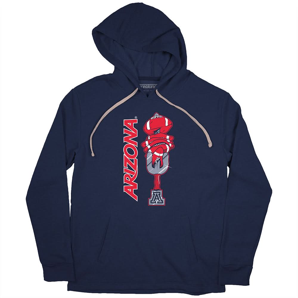 Arizona Football: Turnover Sword Shirt - Arizona Licensed - BreakingT