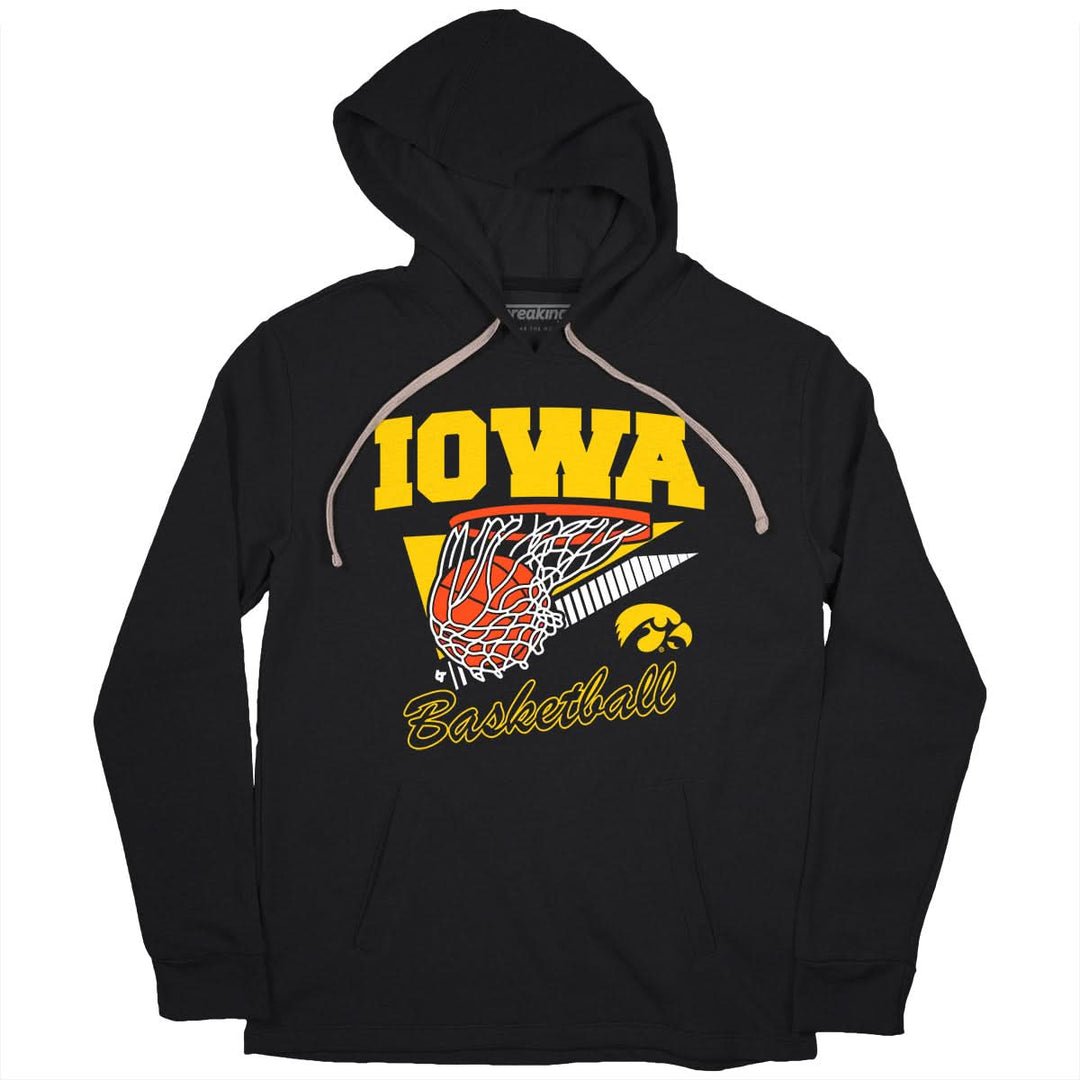 Iowa Basketball Shirt + Hoodie - Officially Iowa Licensed - BreakingT