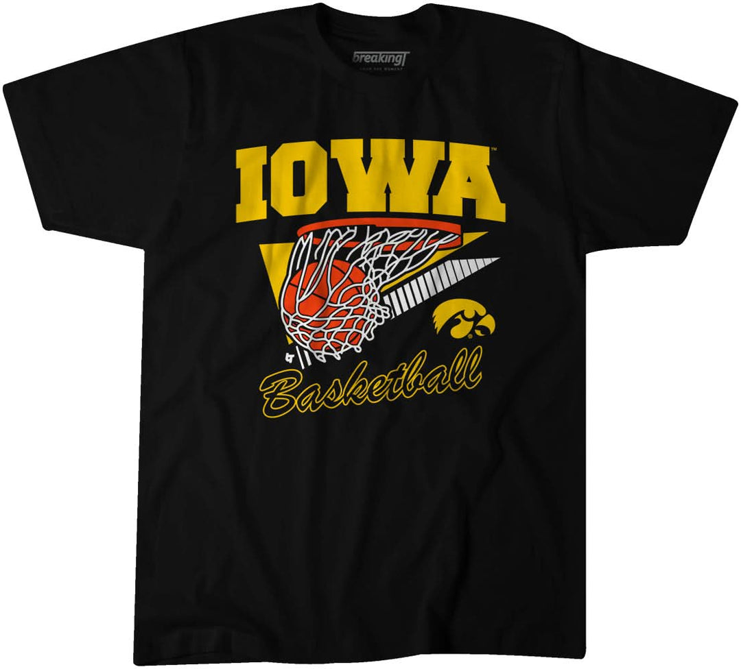 Iowa Basketball Shirt + Hoodie - Officially Iowa Licensed - BreakingT