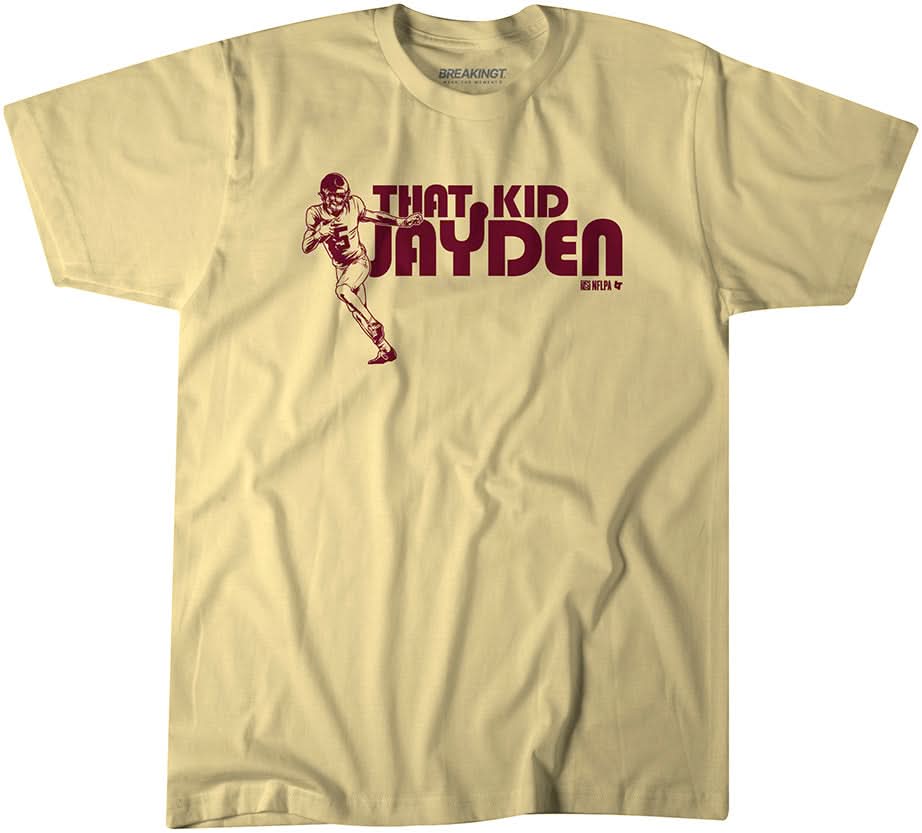 That Kid Jayden Daniels Shirt, Washington D.C. - NFLPA - BreakingT