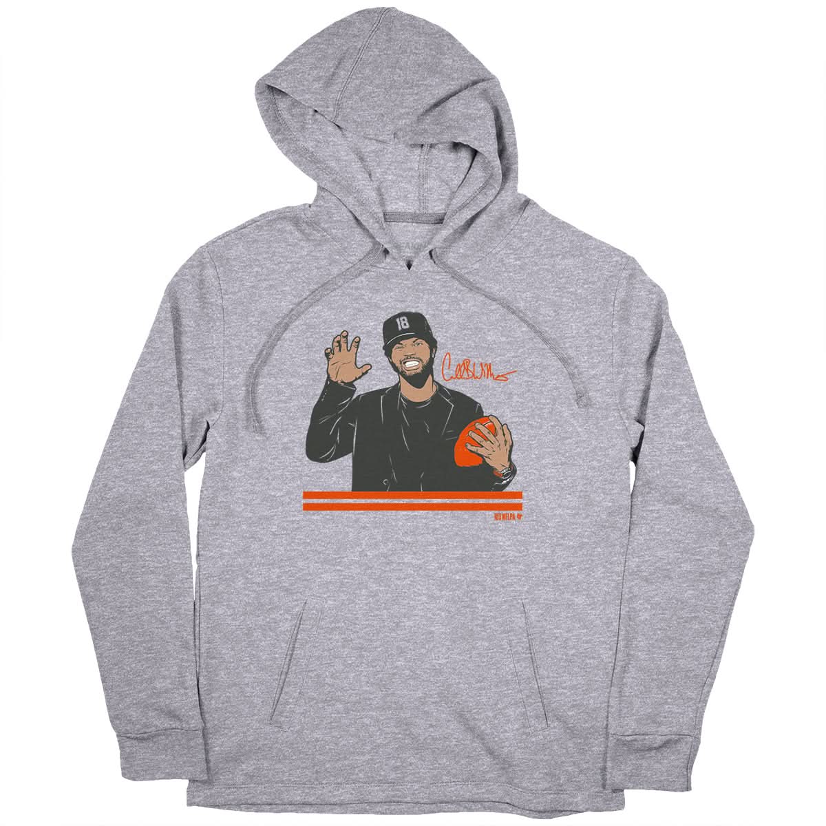 Caleb Williams: Claw Pose Shirt, Chicago - NFLPA Licensed - BreakingT