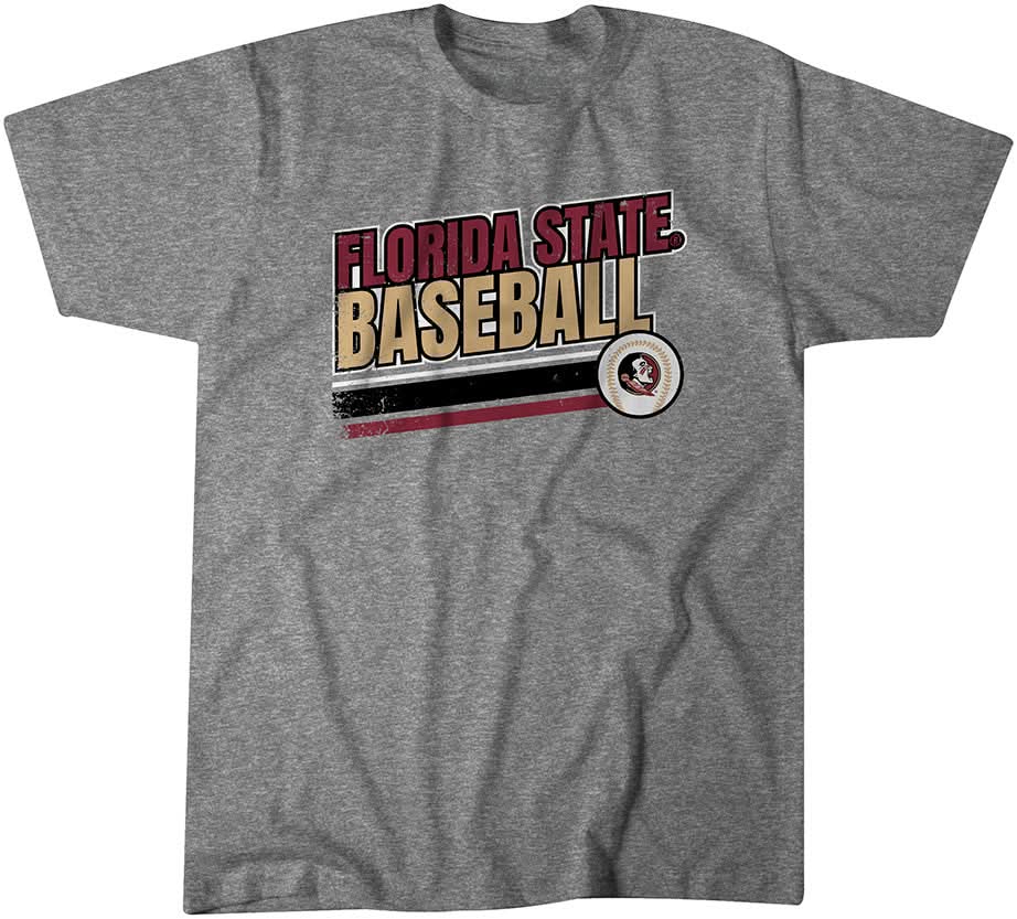 Florida State Seminoles Retro Baseball Shirt - FSU Licensed -BreakingT