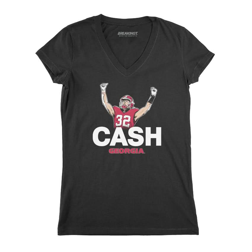 Georgia Football: Cash Jones Shirt - NIL & UGA Licensed - BreakingT