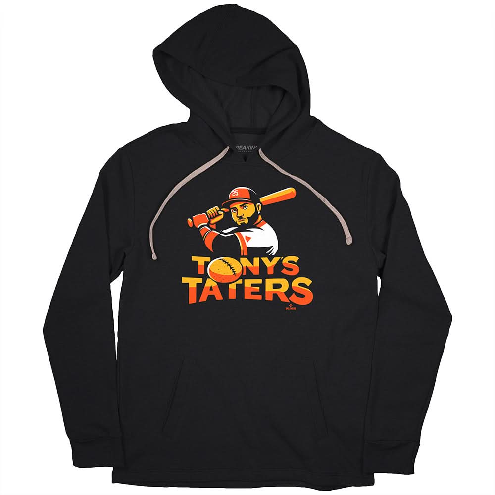 Santander Tony Taters Shirt - MLBPA - Birdland Sports x BreakingT