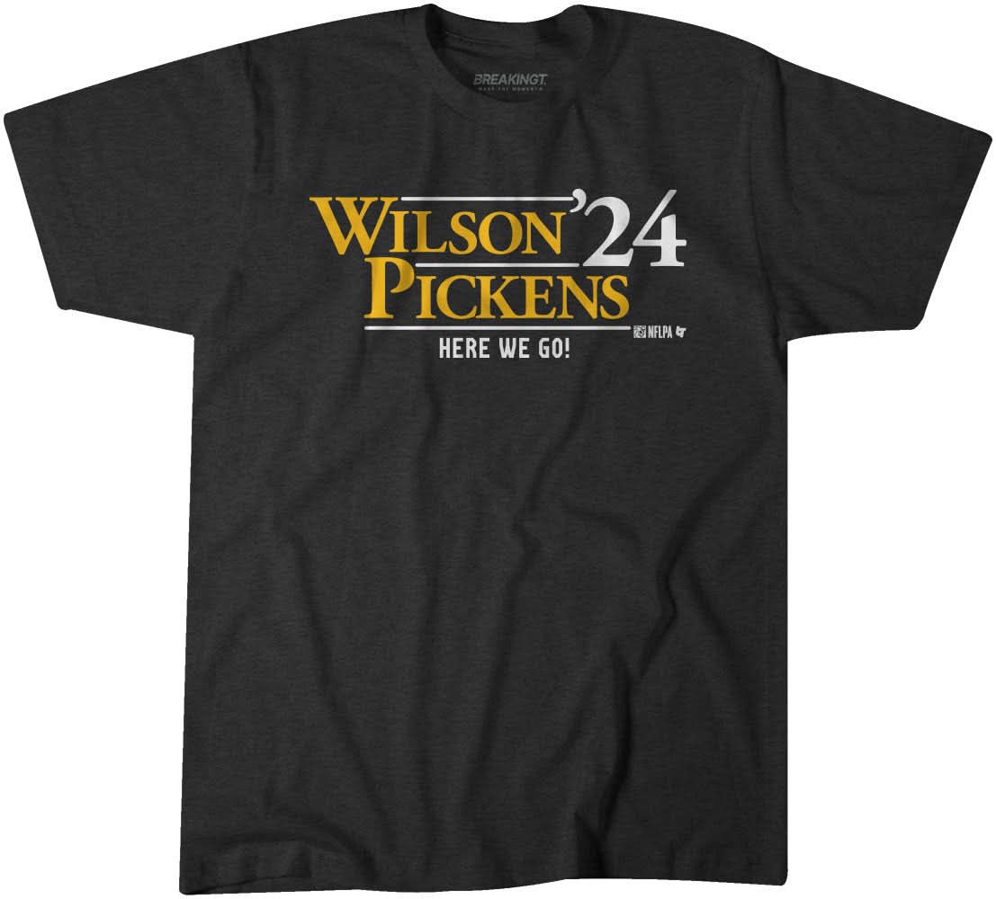 Wilson-Pickens '24 Shirt, Pittsburgh - NFLPA Licensed - BreakingT