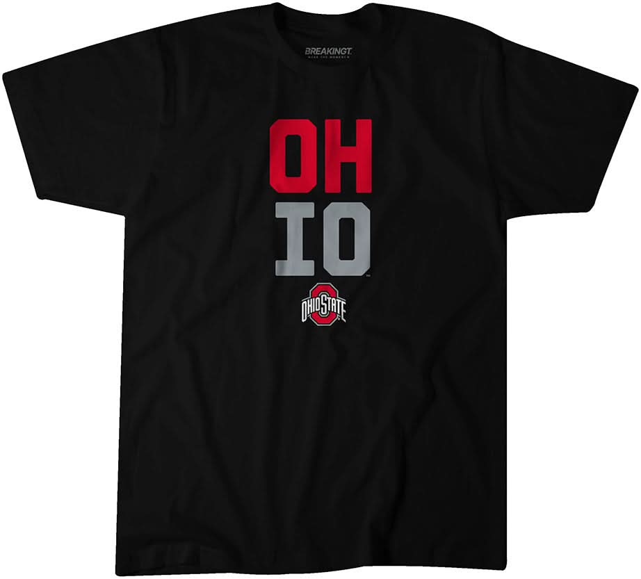 Ohio State Slogan: OH-IO Shirt - OSU Licensed - BreakingT