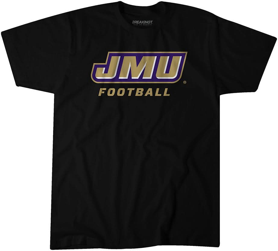 JMU Football Logo Shirt - Officially JMU Football Licensed - BreakingT