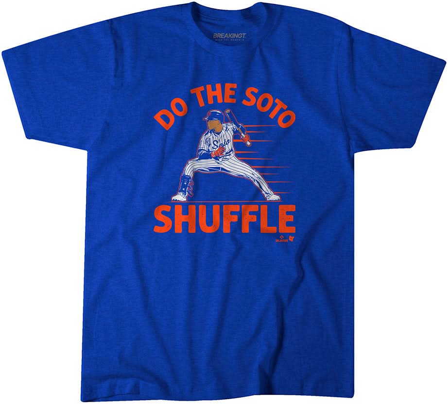 Juan Soto Queens Soto Shuffle T-Shirt - MLBPA Licensed - BreakingT