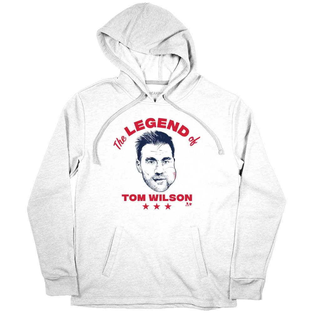 The Legend of Tom Wilson Shirt, DC Hockey - NHLPA Licensed - BreakingT