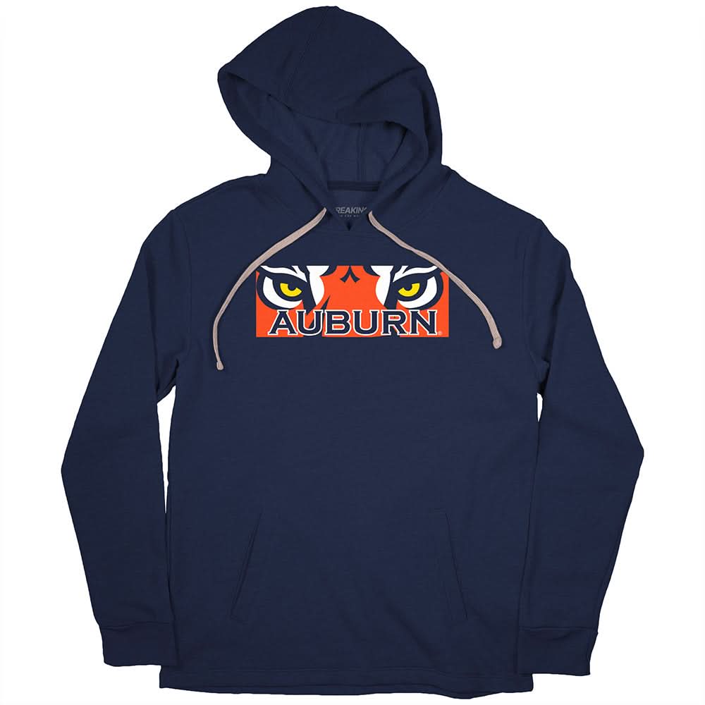 Auburn Tigers: Mascot Eyes Shirt - AU Licensed - BreakingT