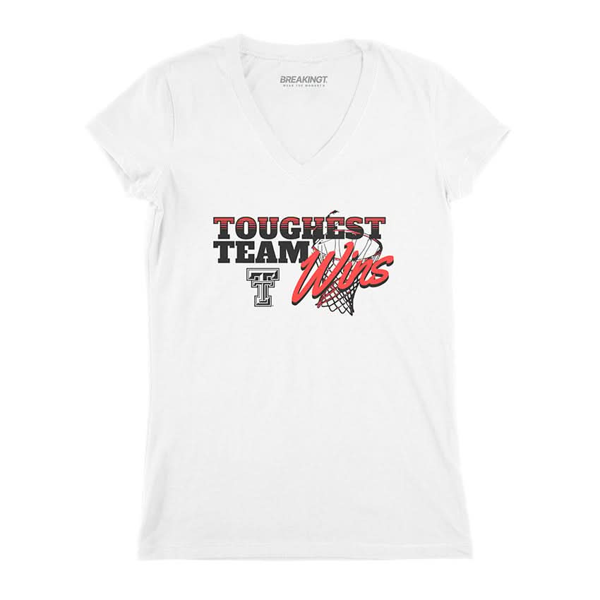 Texas Tech Basketball Toughest Team Wins Shirt -TT Licensed- BreakingT
