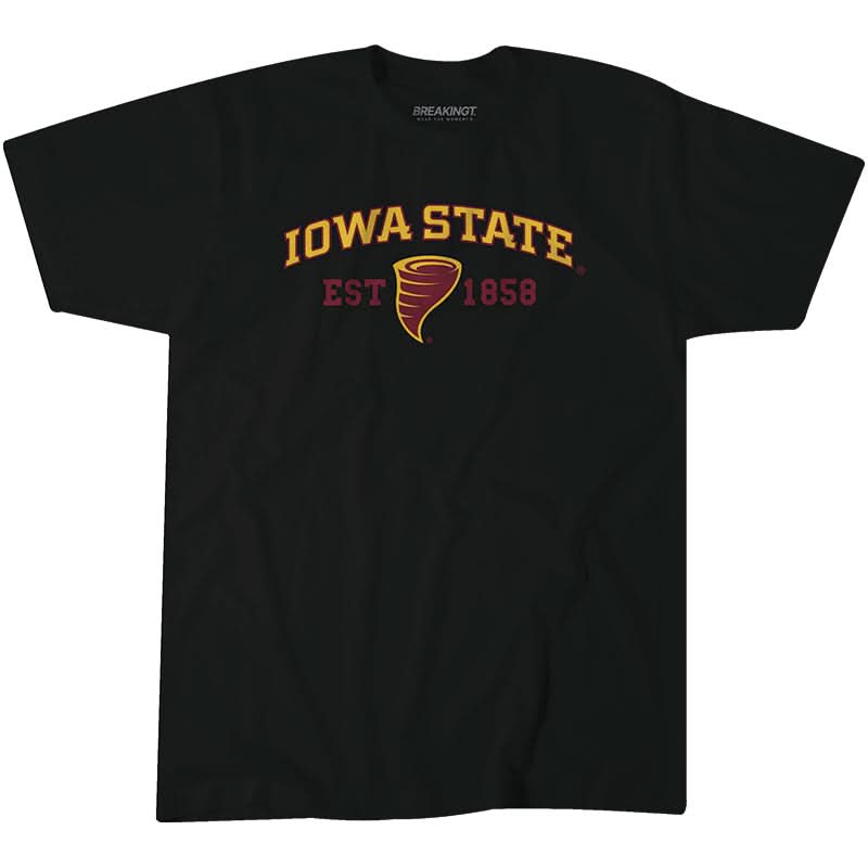 Iowa State Cyclones: Established 1858 Shirt - ISU Licensed - BreakingT