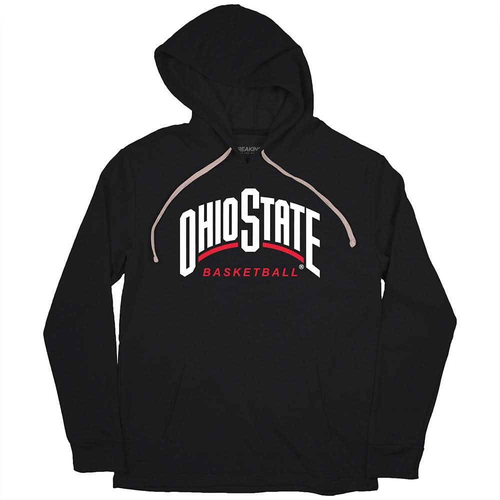Ohio State Basketball: Logo Stack Shirt - OSU Licensed - BreakingT