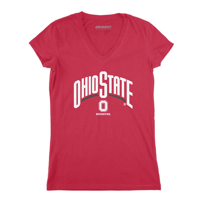 Ohio State Buckeyes: Wordmark Shirt - OSU Licensed - BreakingT