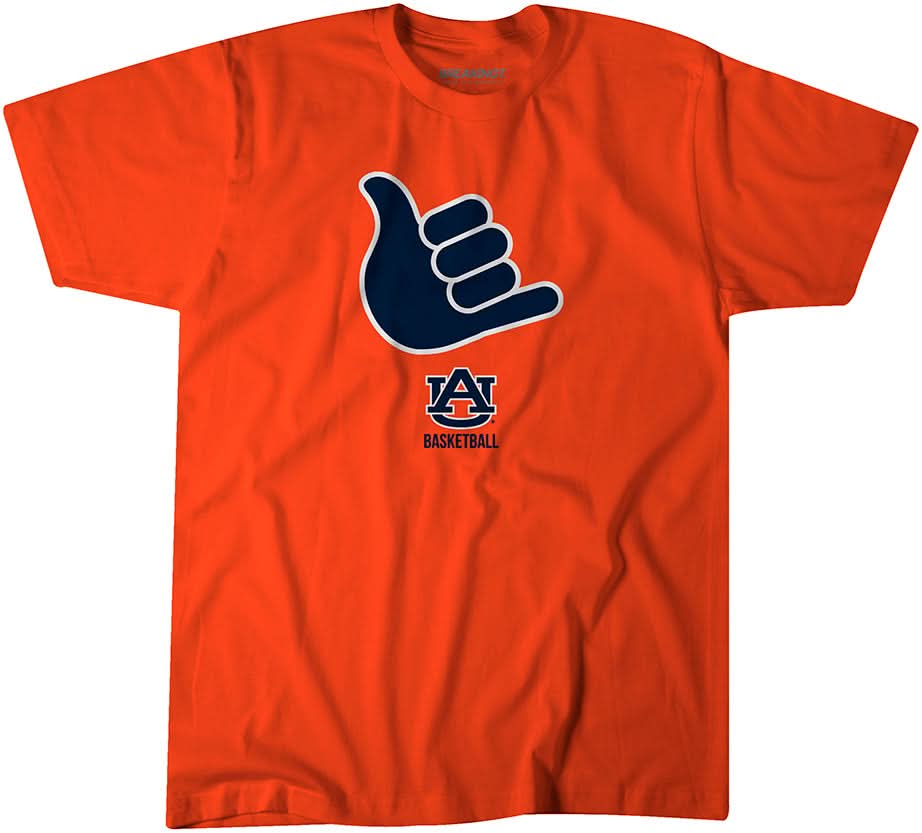 Auburn Hand Sign Shirt - Officially Auburn Licensed - BreakingT