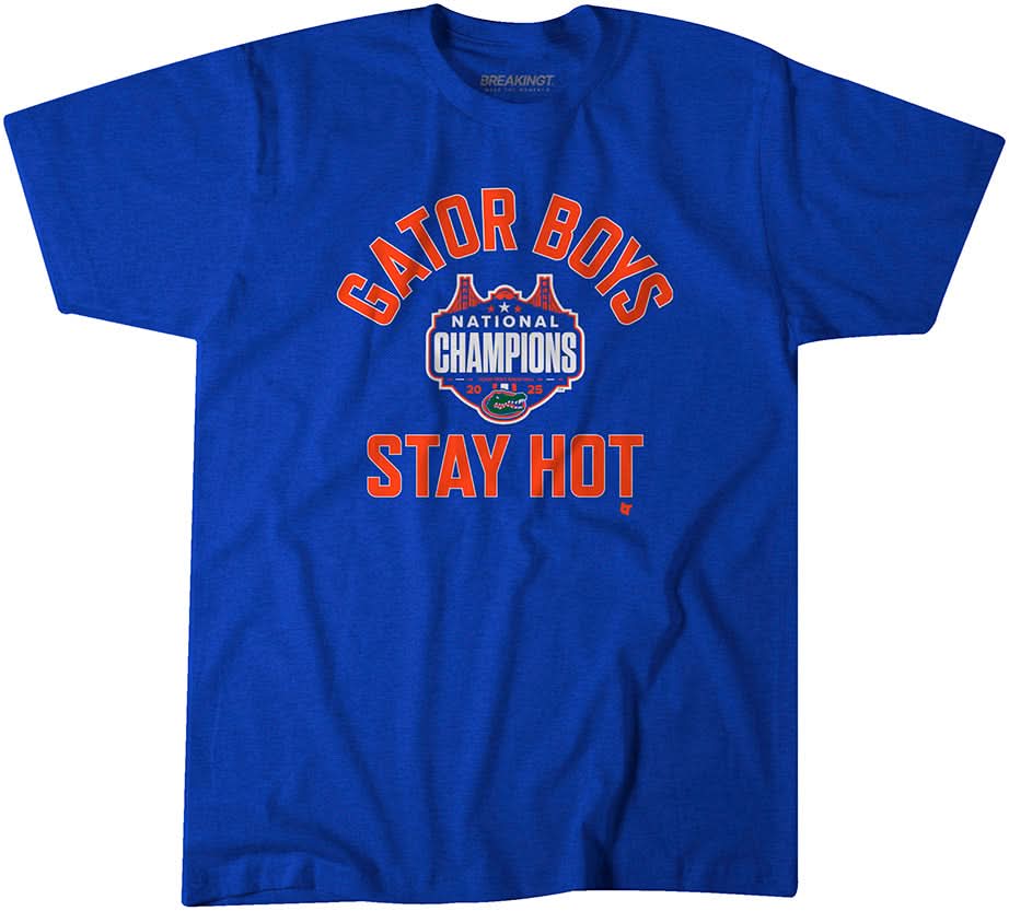 Florida: Gator Boys Stay Hot National Champs Shirt - NCAA x BreakingT