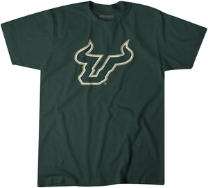 USF Bulls: Primary Logo Shirt - South Florida Bulls x BreakingT
