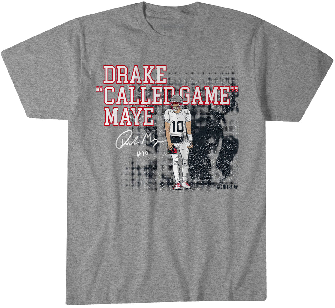 I Heart Drake Maye Shirt, New England Football - NFLPA x BreakingT