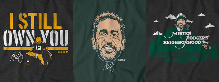 Shop Aaron Rodgers - Aaron Rodgers T-Shirts, Gifts, Apparel, and More ...