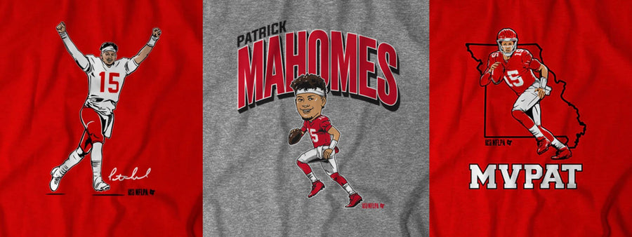 Shop Patrick Mahomes - Patrick Mahomes T-Shirts, Gifts, Apparel, and ...