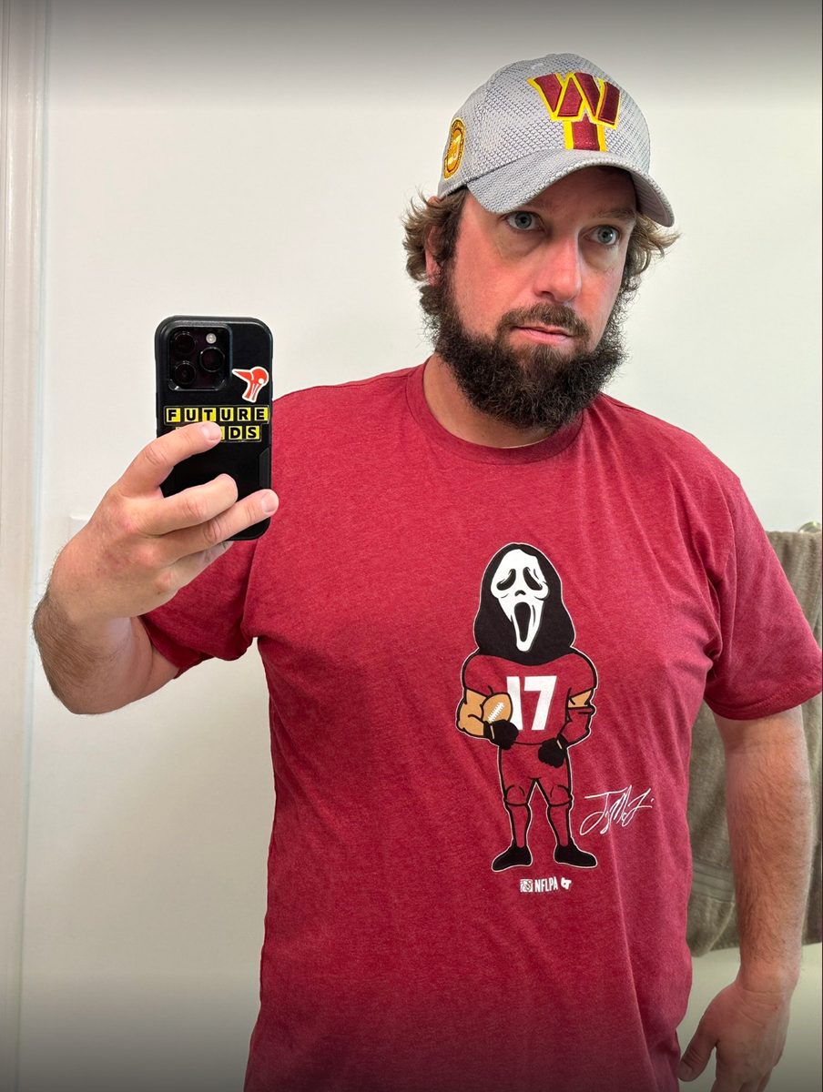 Terry McLaurin: Scary Terry Mask Shirt, Washington - NFLPA - BreakingT