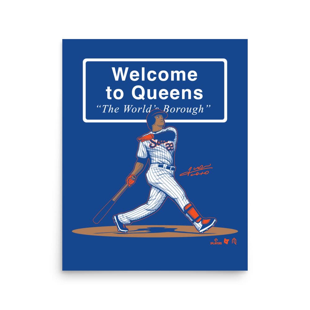 Juan Soto: Welcome to Queens Sign Art Print – BreakingT