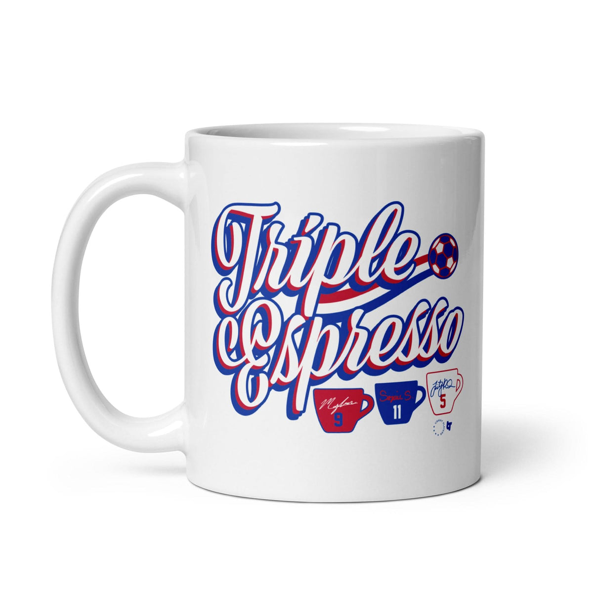 Mallory Swanson, Trinity Rodman & Sophia Smith: Triple Espresso Mug ...