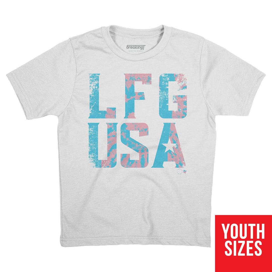 LFG USA Pride Shirt + Hoodie - USWNTPA Licensed - BreakingT