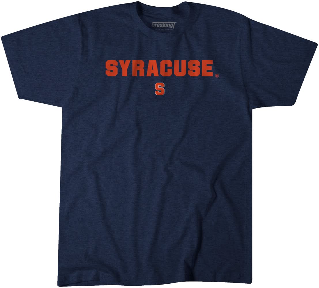 Syracuse Orange: Wordmark Shirt - Syracuse Licensed - BreakingT