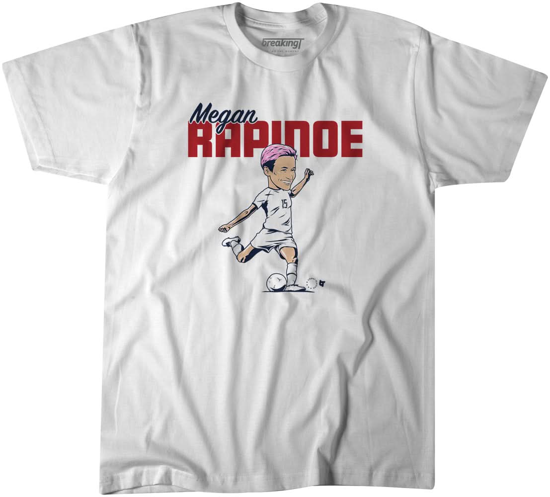 Megan Rapinoe: Caricature - USWNT Licensed - BreakingT