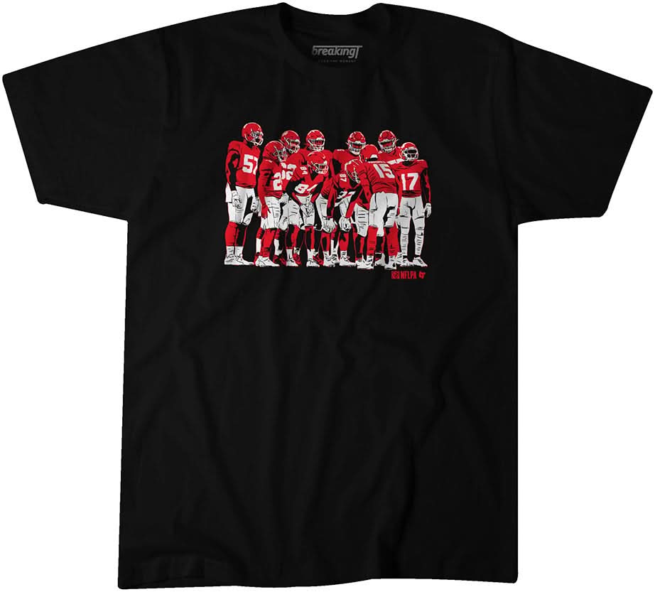 The Choir Huddle Shirt, Kansas City - NFLPA Licensed - BreakingT