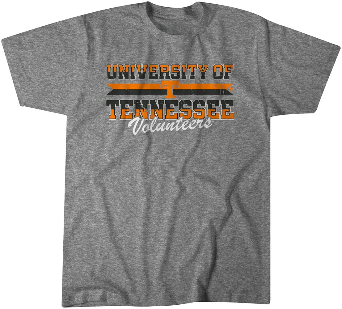 Tennessee: University Throwbackt Shirt - UTK Licensed -BreakingT