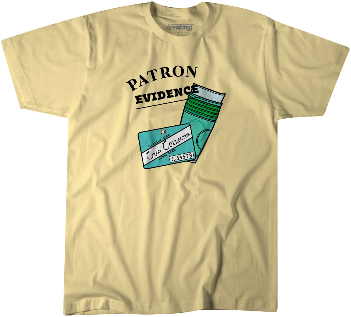 Ground Under Repair: Patron Evidence Shirt - GUR Designs + BreakingT