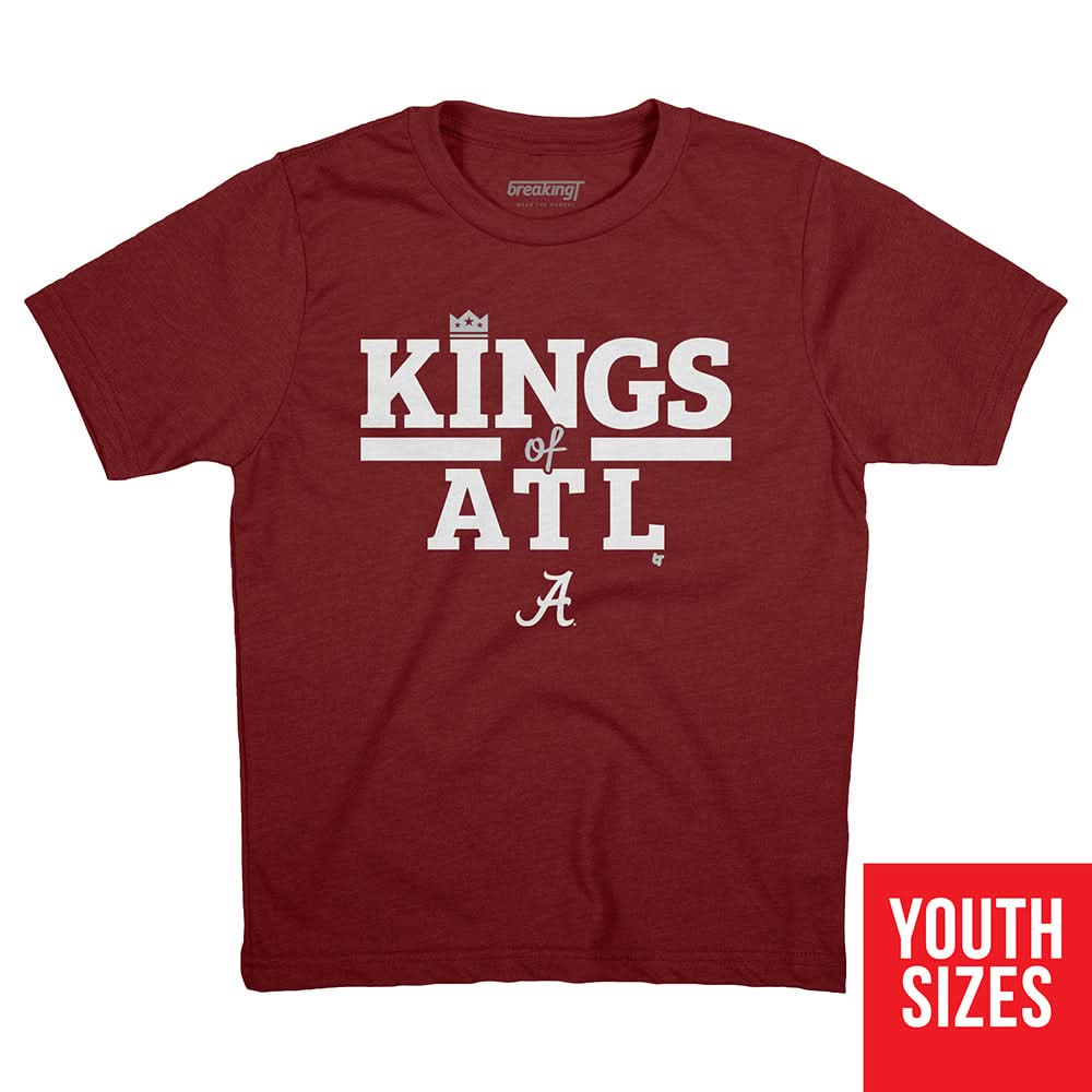 Alabama Kings of ATL Shirt + Hoodie - Alabama Licensed - BreakingT