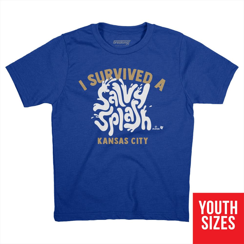 Salvador Perez: Salvy Splash 2021 Shirt + Hoodie - MLBPA - BreakingT
