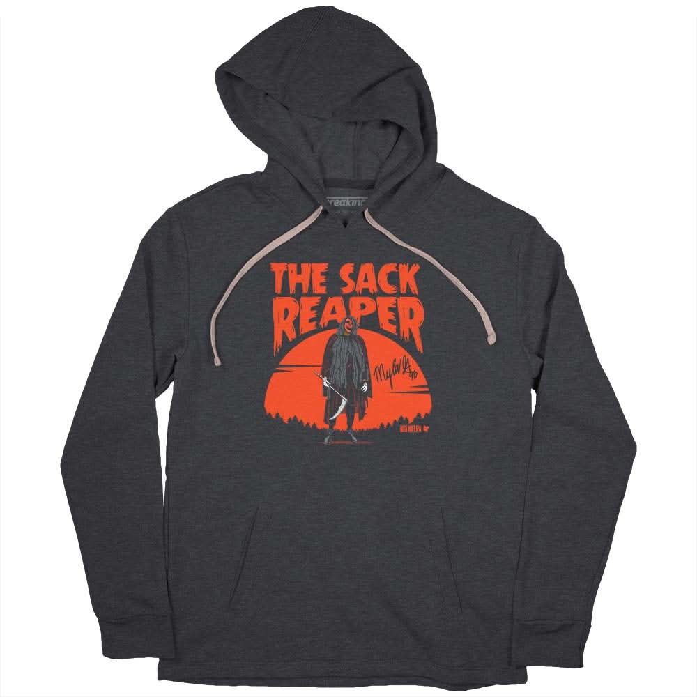 Myles Garrett The Sack Reaper Shirt+Hoodie - NFLPA Licensed -BreakingT