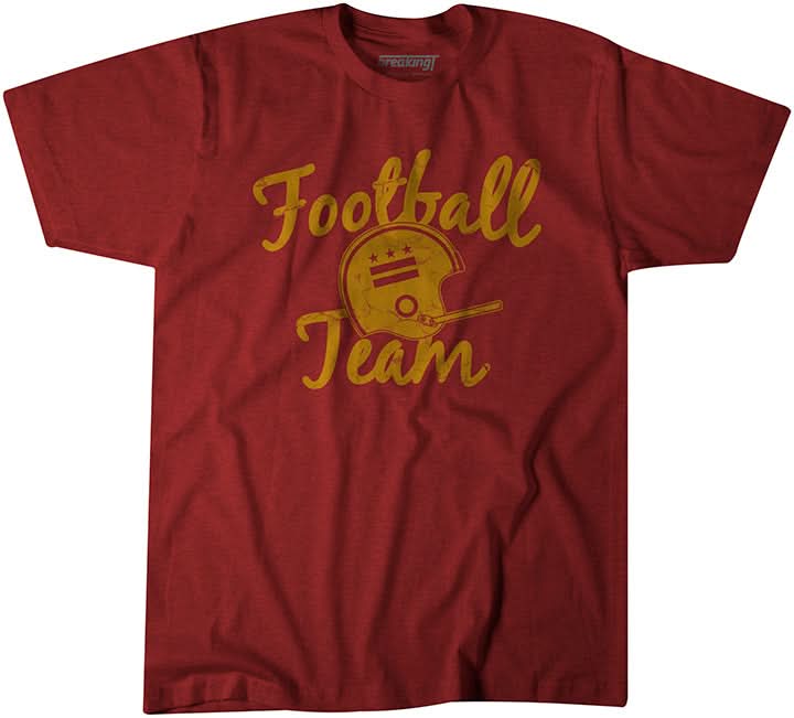 Washington Football Shirts, Fan Gear - NFLPA Licensed - BreakingT