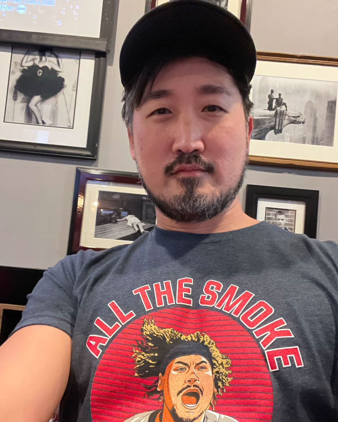 Josh Naylor All the Smoke Shirt+Hoodie, CLE -MLBPA Licensed- BreakingT